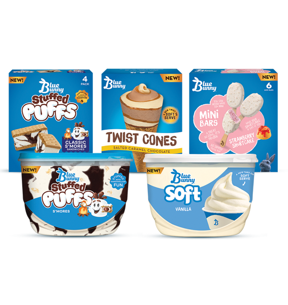 New Products - Blue Bunny