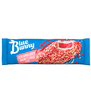 Strawberry Shortcake Bar - Blue Bunny