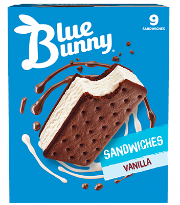 Simply Vanilla® Sandwiches - Blue Bunny