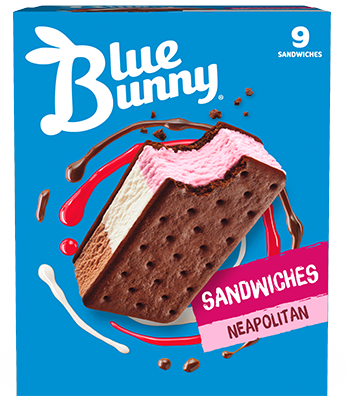 Neapolitan Sandwiches - Blue Bunny