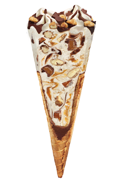 Load'd Cones® Salted Caramel Pecan - Blue Bunny