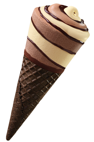 Soft Cones Chocolate Peanut Butter - Blue Bunny