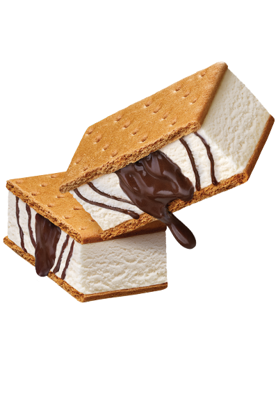 Stuffed Puffs Classic S'mores Sandwiches - Blue Bunny